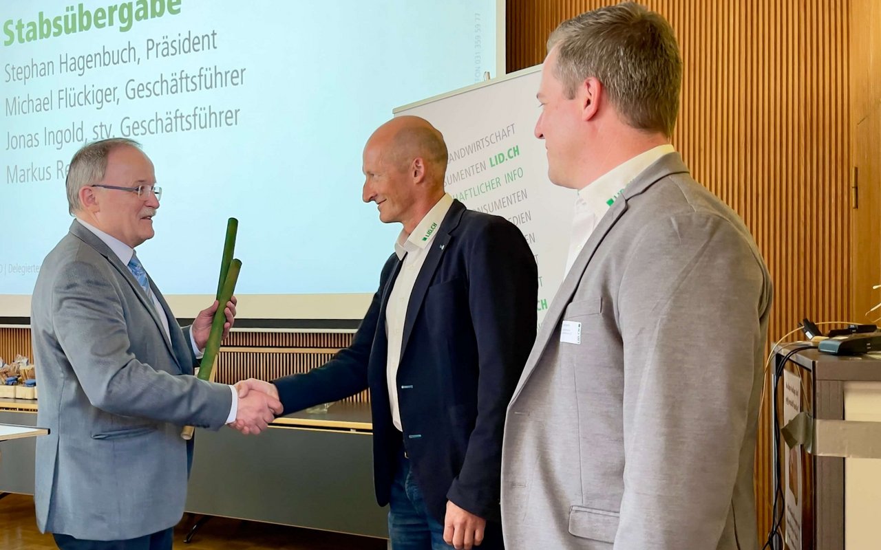 Markus Rediger übergibt die LID-Geschäftsführung an Michael Flückiger ...